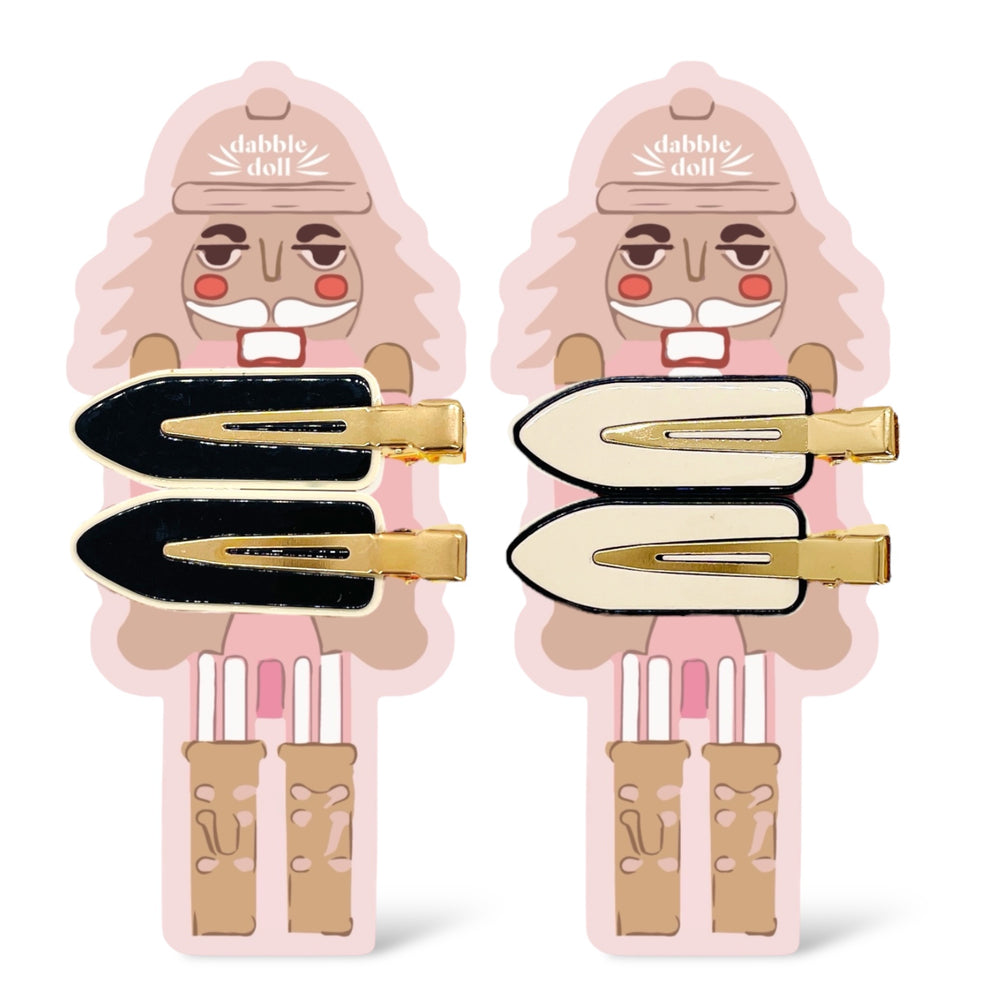 Nutcracker Christmas Hair Clips – Dabble Doll
