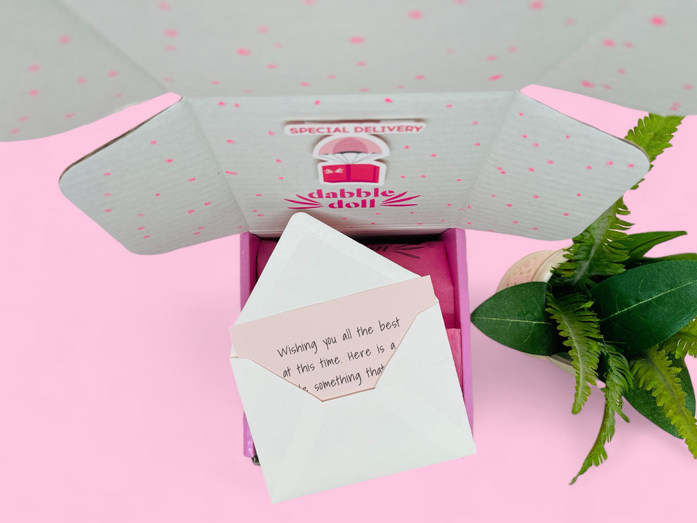 Cat Socks Gift Box with Cozy Cute Socks & Self-Love Note | Dabble Doll